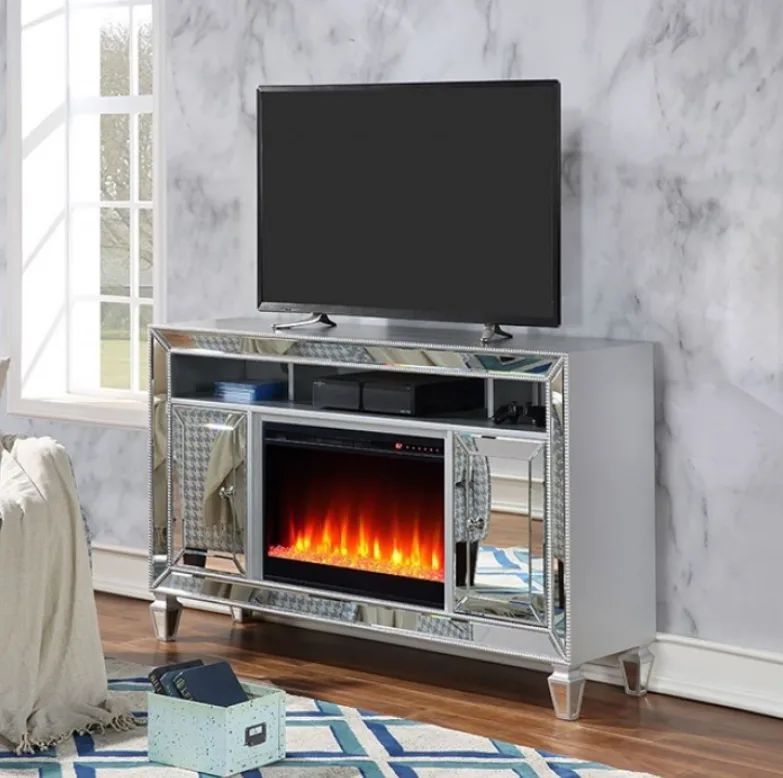 Seginus TV Stand With Fireplace | Fine Home Furniture
